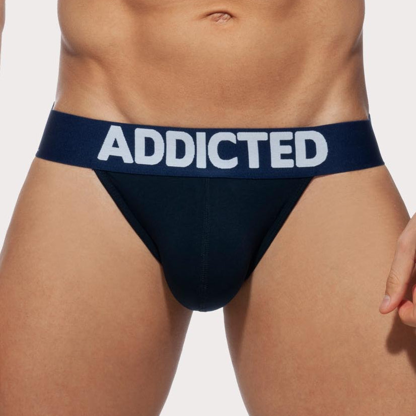 Addicted Jockstrap 'MY BASIC JOCK' AD469 navy